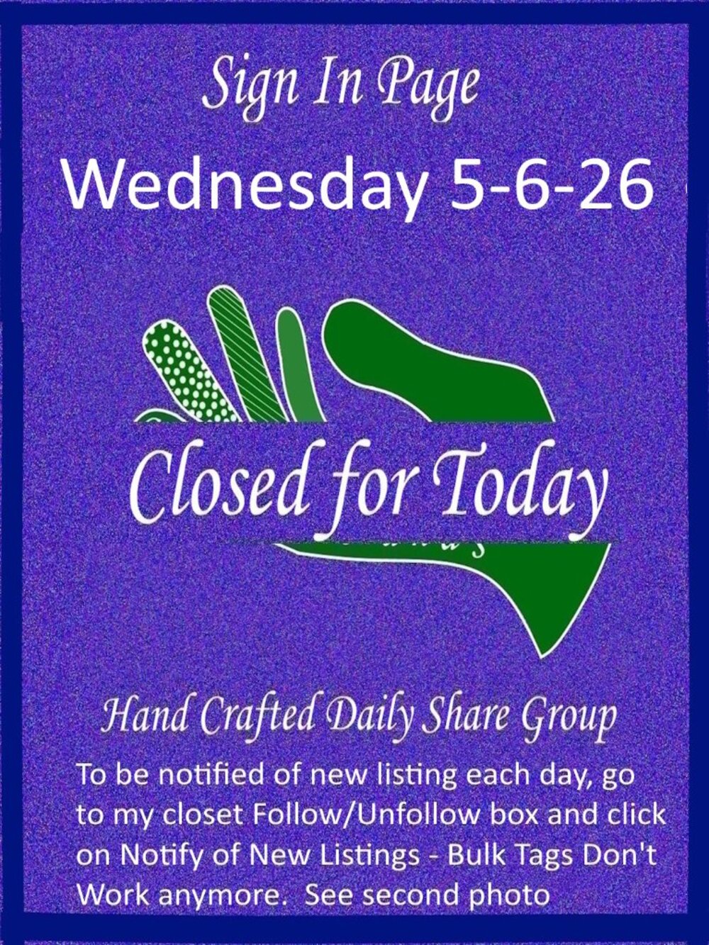 Hand Crafted | Other | Wednesday 56226 Hand Crafted Handmade Share ...